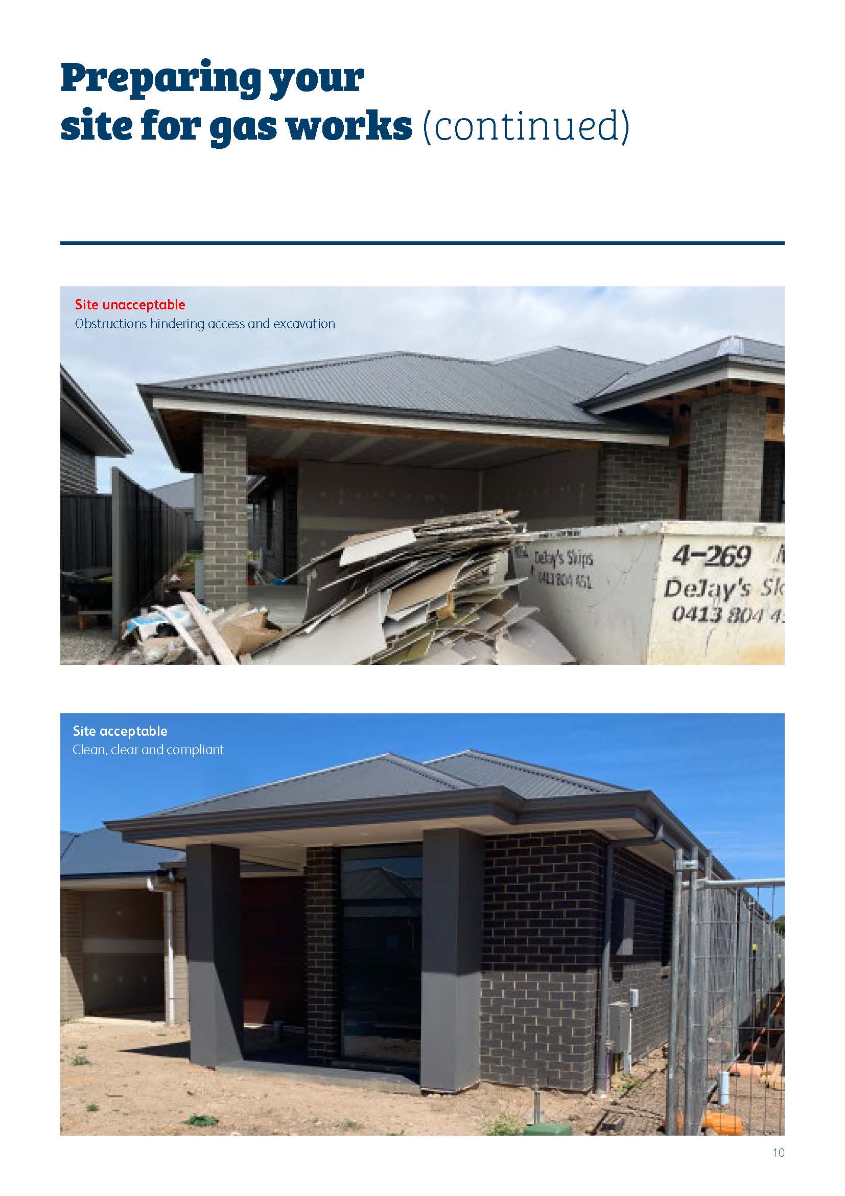 Builders Information Pack QLD | Australian Gas Networks