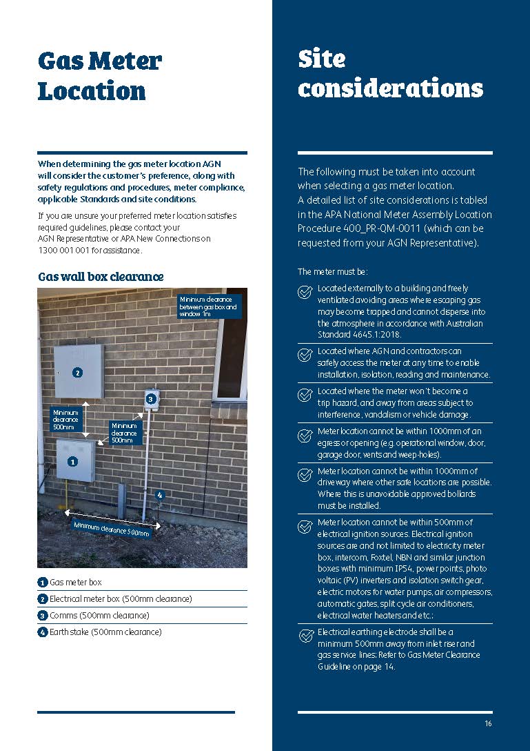 Builders Information Pack QLD | Australian Gas Networks