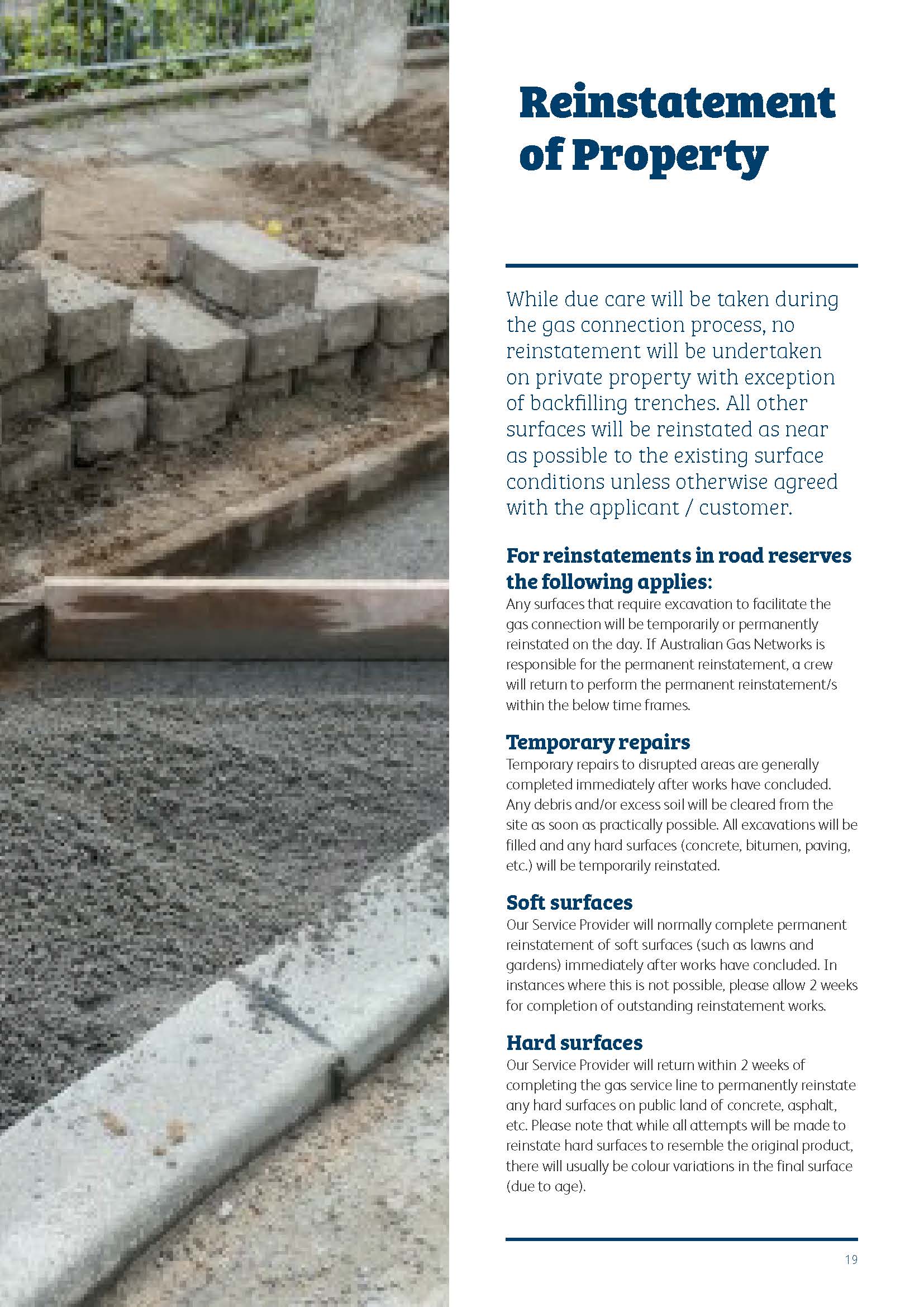 Builders Information Pack QLD | Australian Gas Networks