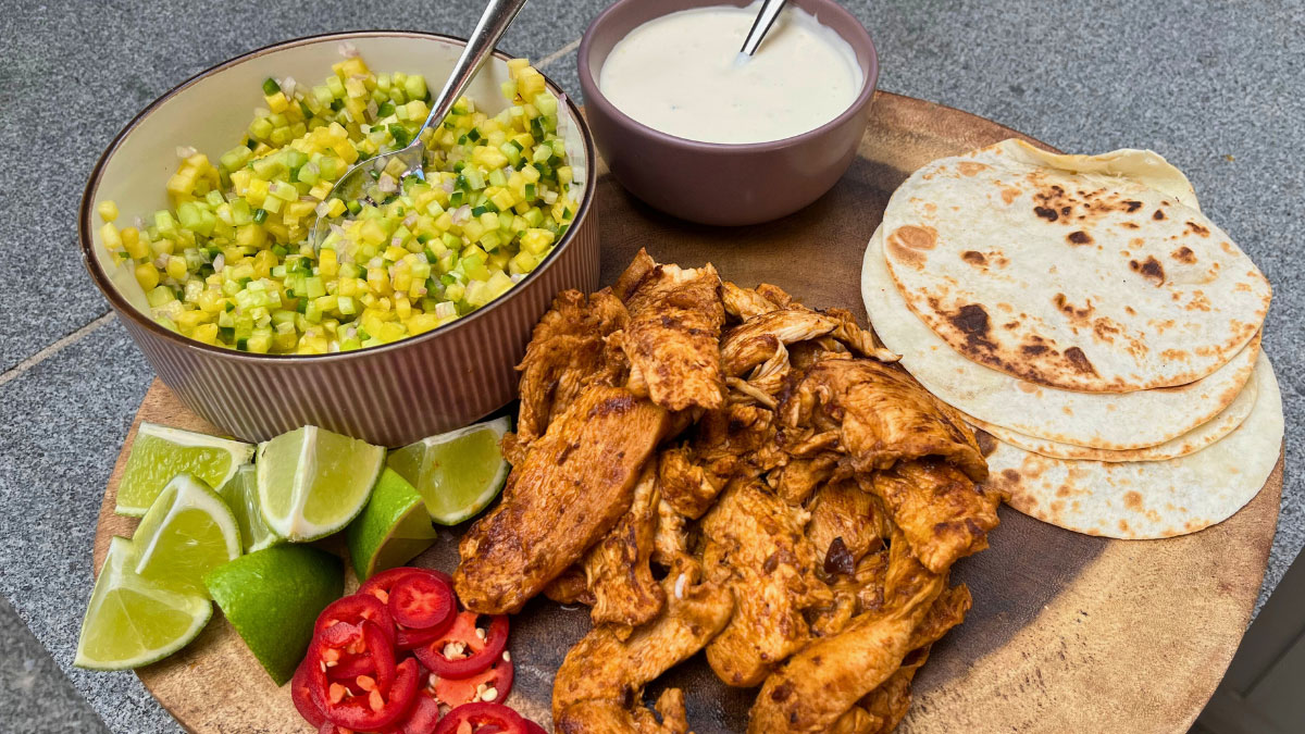 Grilled Chipotle Chicken Tacos Recipe by Michael Weldon | Australian ...