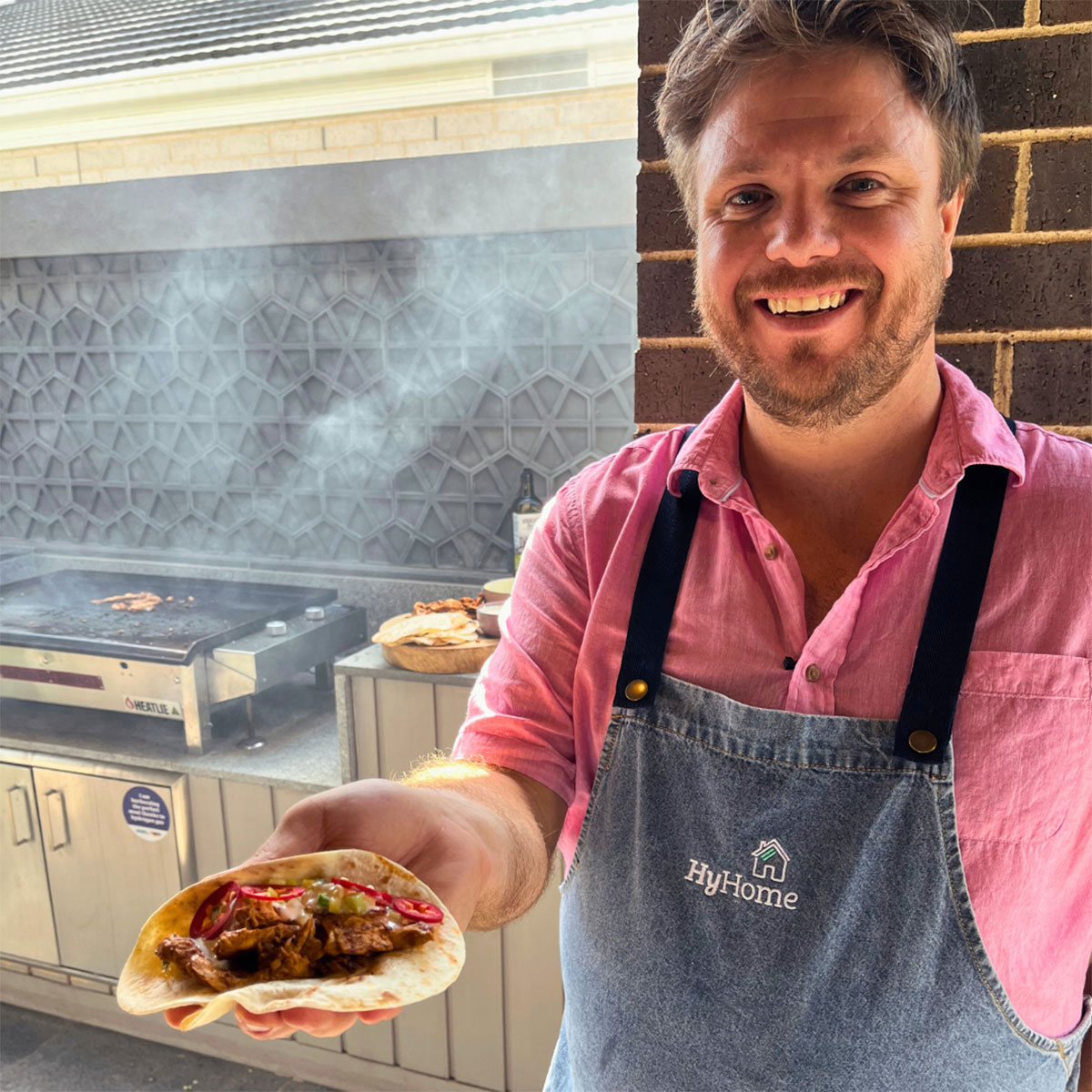 Grilled Chipotle Chicken Tacos Recipe by Michael Weldon | Australian Gas Networks